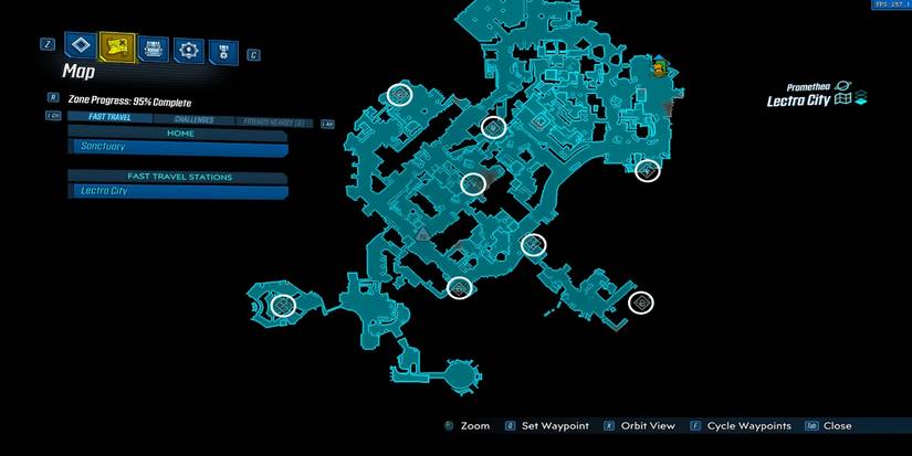 Borderlands 3: Challenges Maps for Every Location