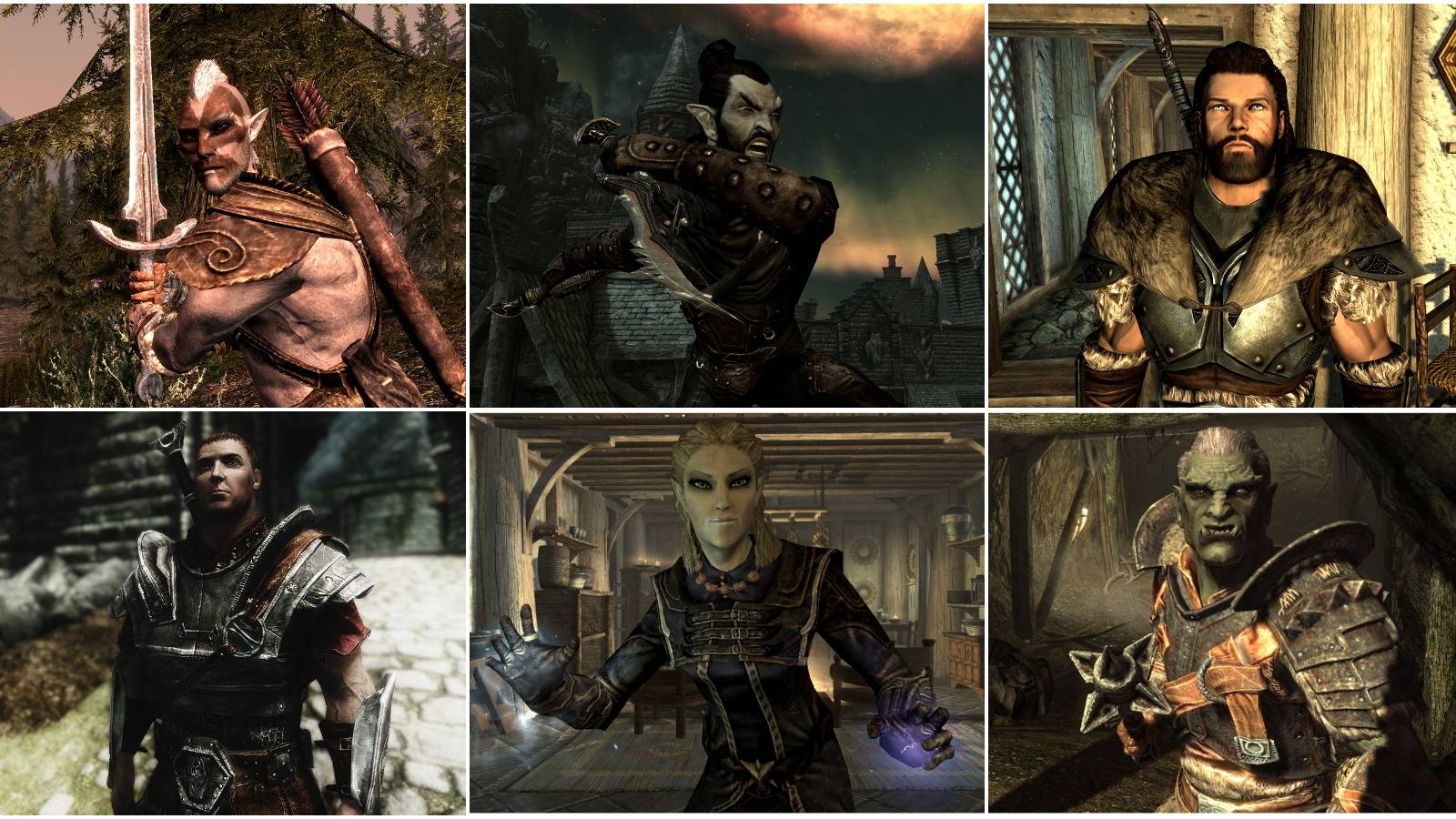 Skyrim Every Playable Race From Best To Worst