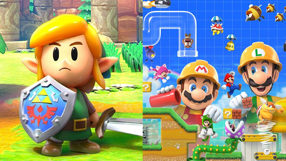 Nintendo Releases Zelda-Themed Courses for Mario Maker 2