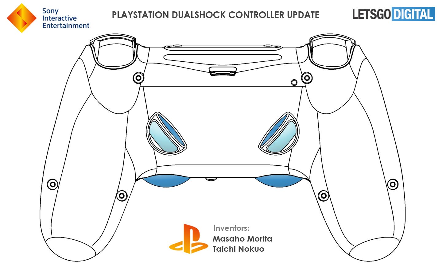 New Sony Patent Shows Last Minute Update to PS5's DualShock?