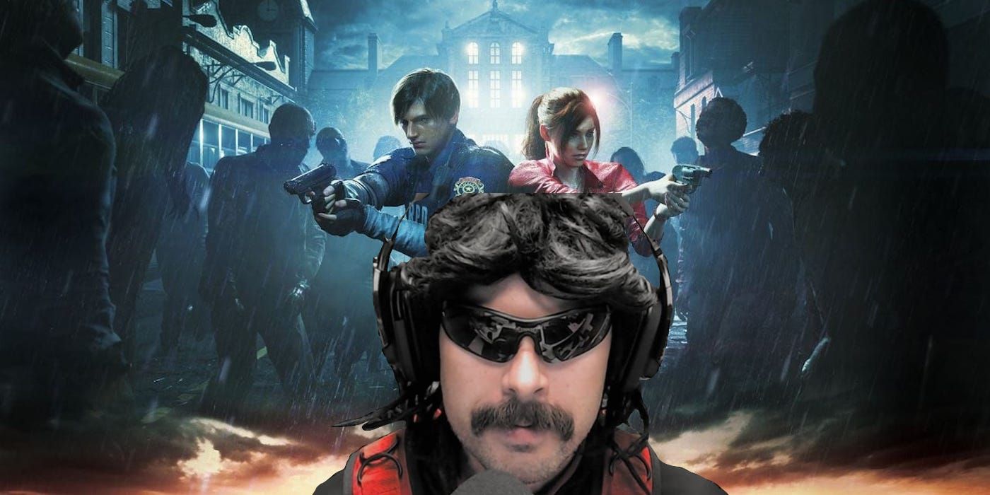 Dr. Disrespect Modded into Resident Evil 2 Remake