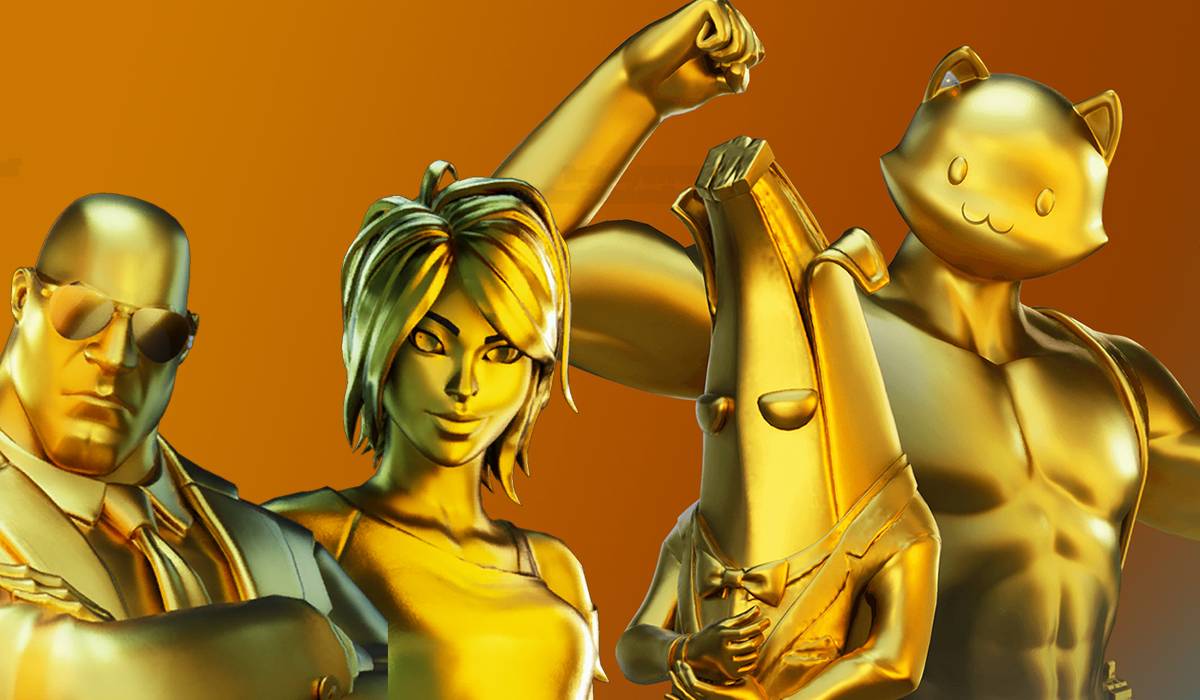 Fortnite Gold Skins *neuer Deadpool Skin* In Gold / Fortnite Deutsch