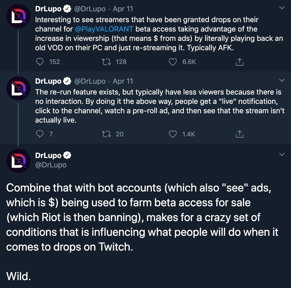 Valorant's Twitch Popularity Has Led to Devious Streamer Practices