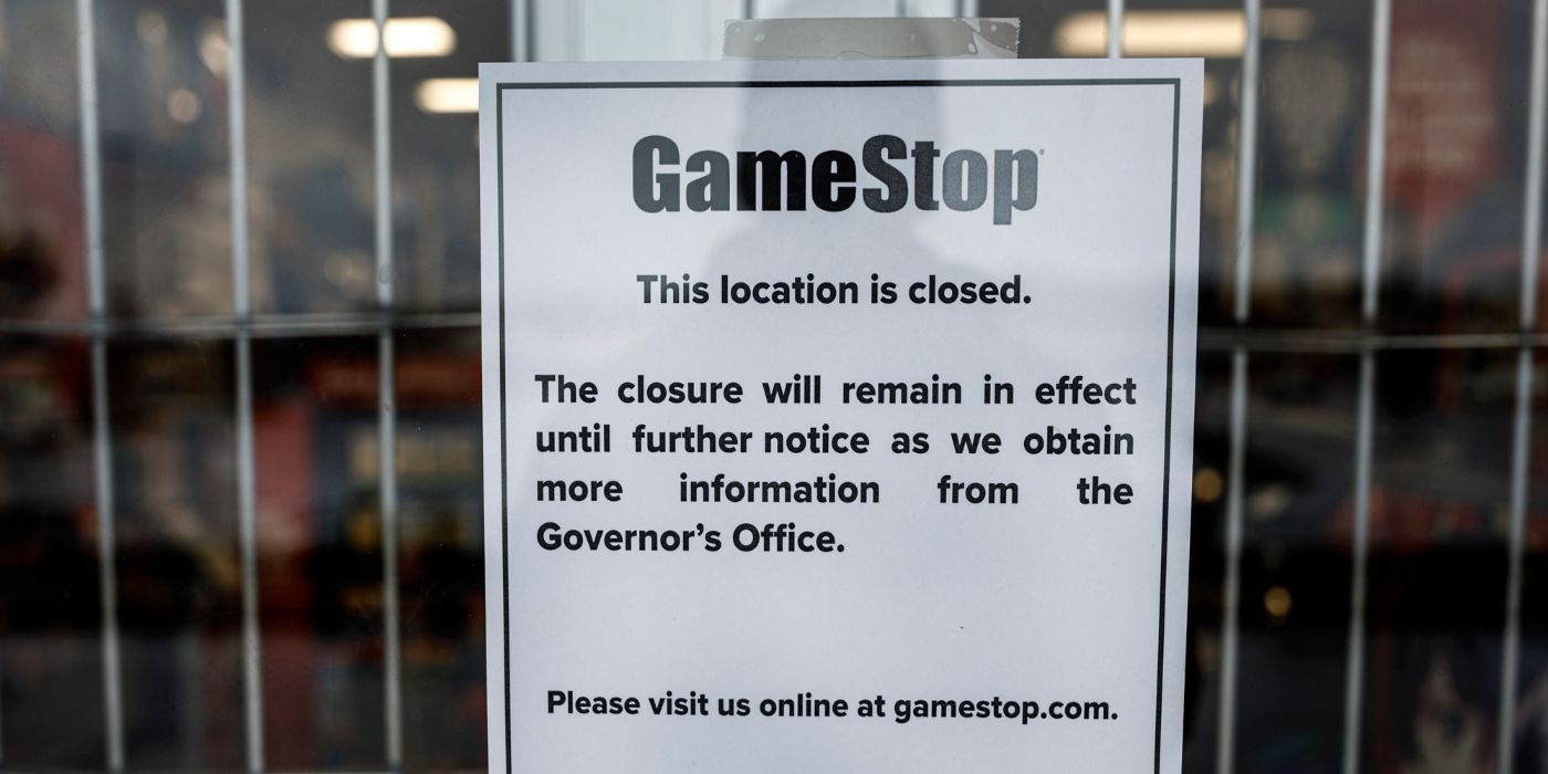 GameStop Stores in Massachusetts Completely Shut Down