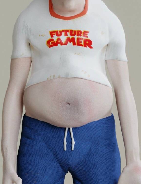 Shocking Images Try to Show What Game Addicts Could Look Like in 40 Years