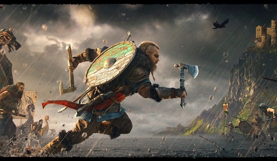 Epic Fan Art Pits Assassin's Creed Valhalla's Eivor Against MCU's Thor