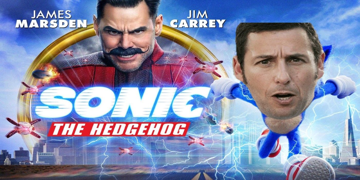 Adam Sandler Reviews Sonic the Hedgehog Movie