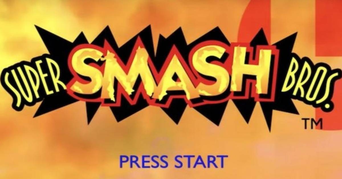 Super Smash Bros N64 Logo Super Smash Bros – Nathaniel's Universe