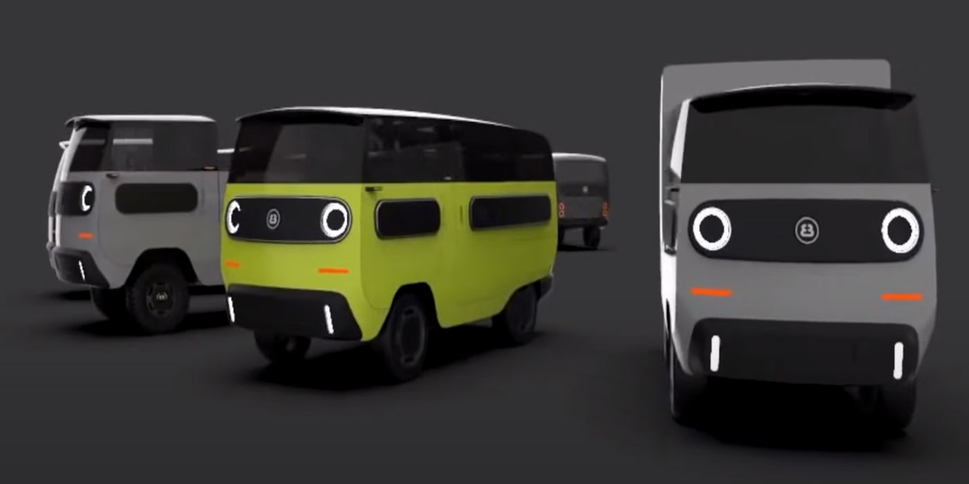 Bizzare eBussy Modular Vehicle Unveiled