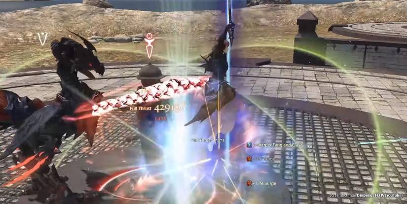 ff14 dragoon stat priority