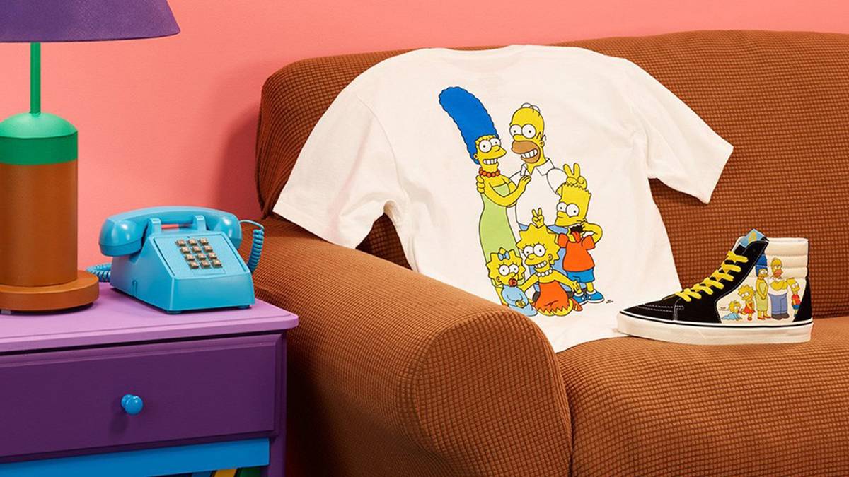 Vans Launches The Simpsons Line of Clothes and Shoes