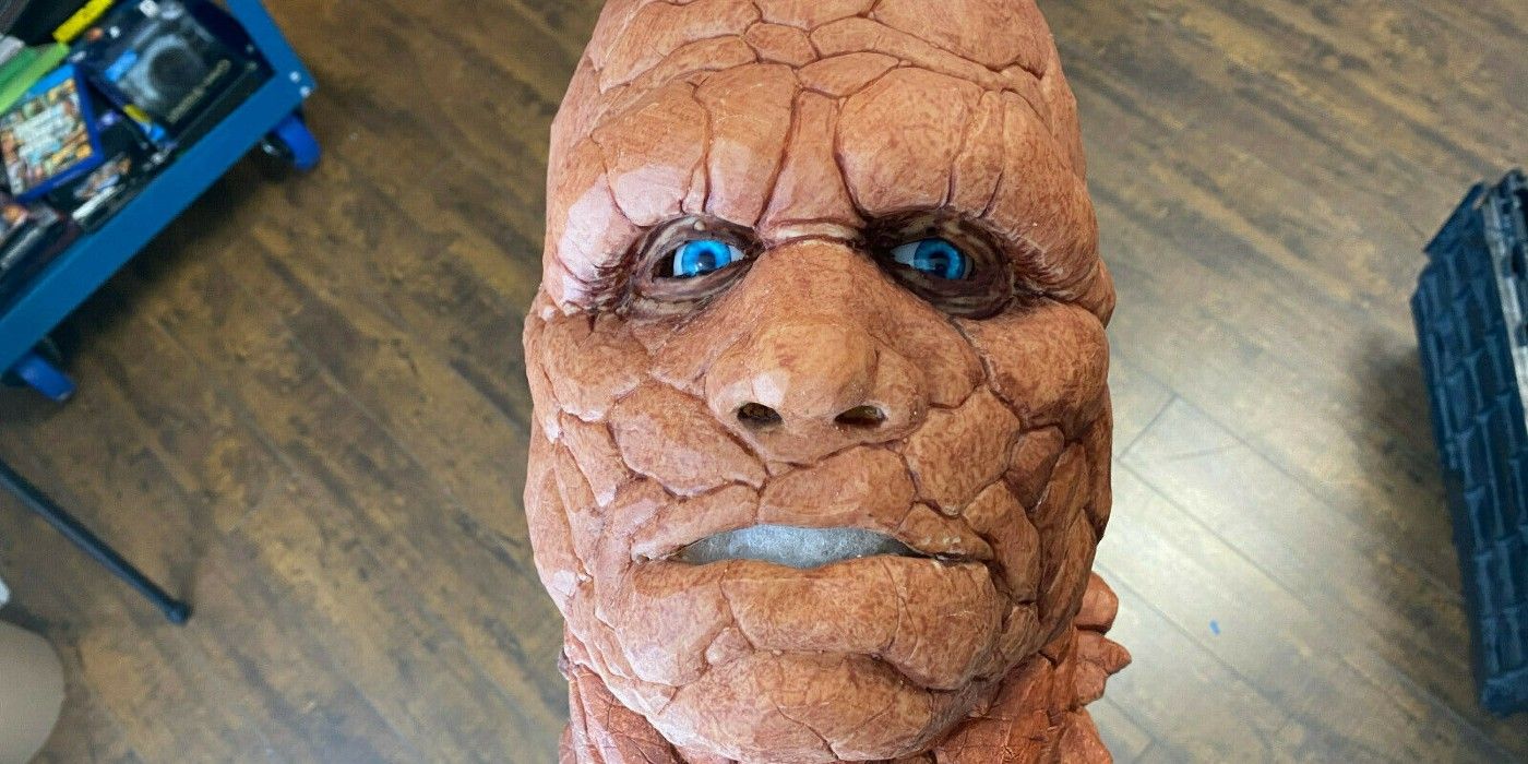 Fantastic Four Movie the Thing Mask up for Sale on Ebay