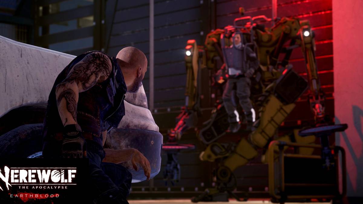 Werewolf: The Apocalypse Cinematic Trailer Shows Werewolf Fighting a Mech