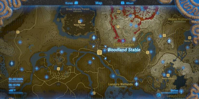 Breath Of The Wild: The Location Of Every Stable In The Game