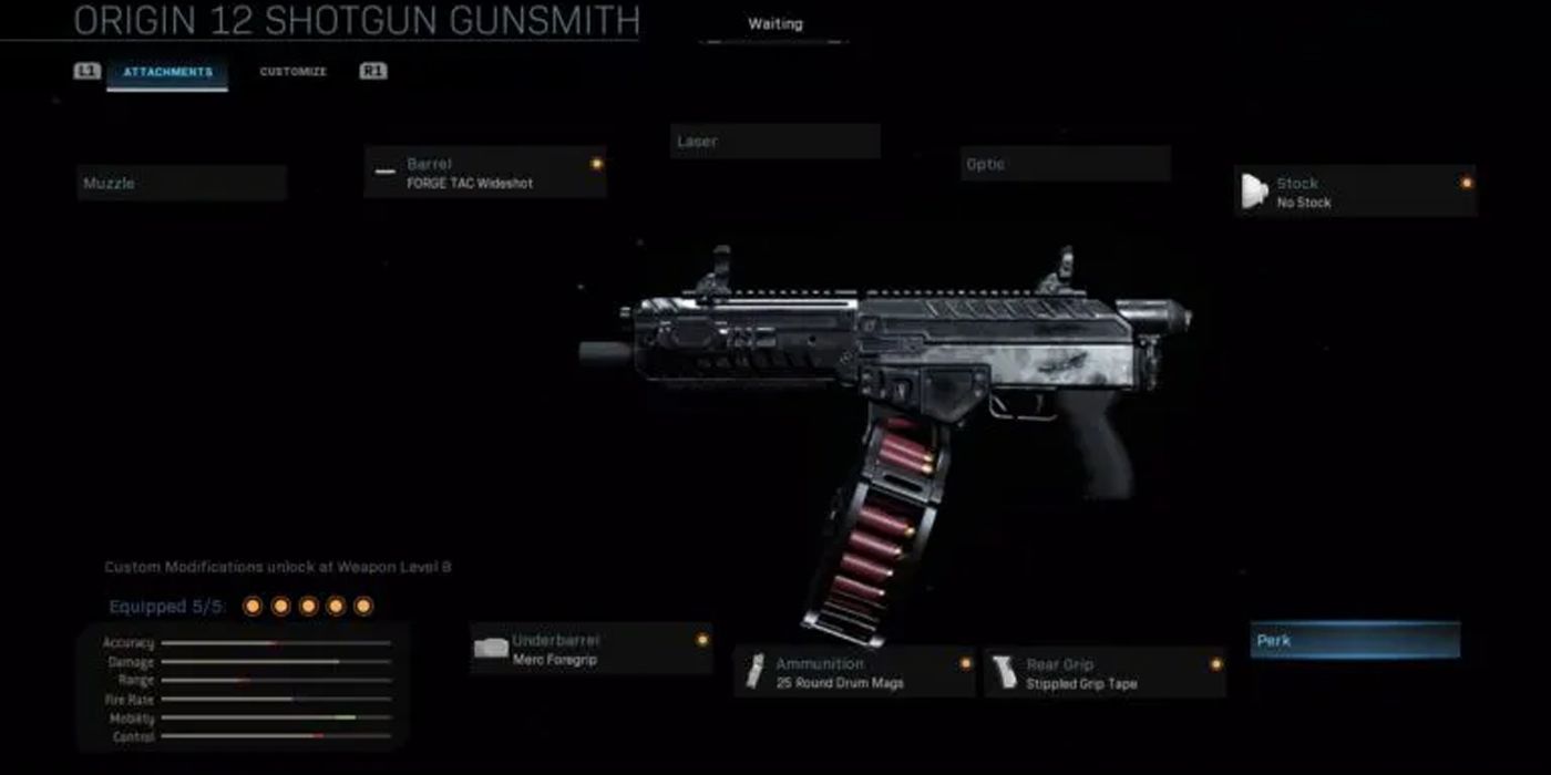 Powerful Modern Warfare Origin-12 Loadouts