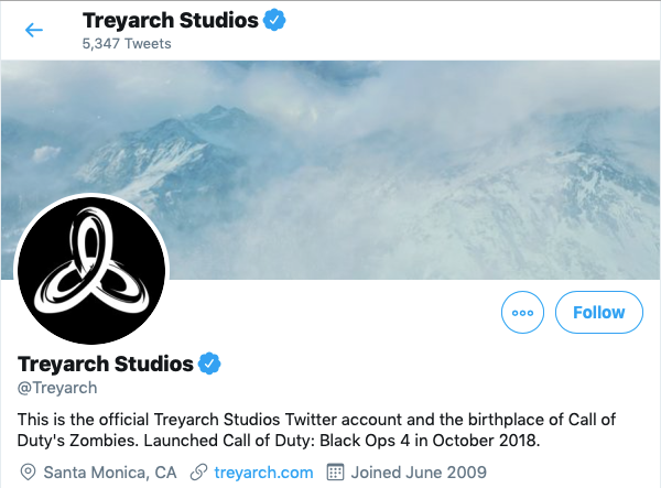 Treyarch Teasing Call of Duty 2020 With New Twitter Cover Photo