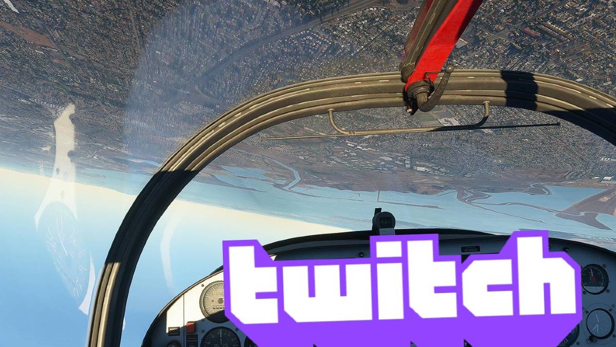 Twitch Chat Flies and Lands Successfully in Microsoft Flight Simulator