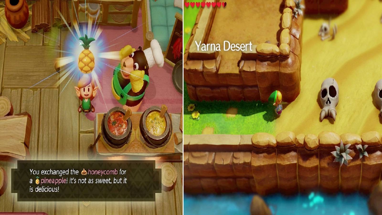 Link's Awakening: A Step By Step Guide To Getting To Yarna Desert