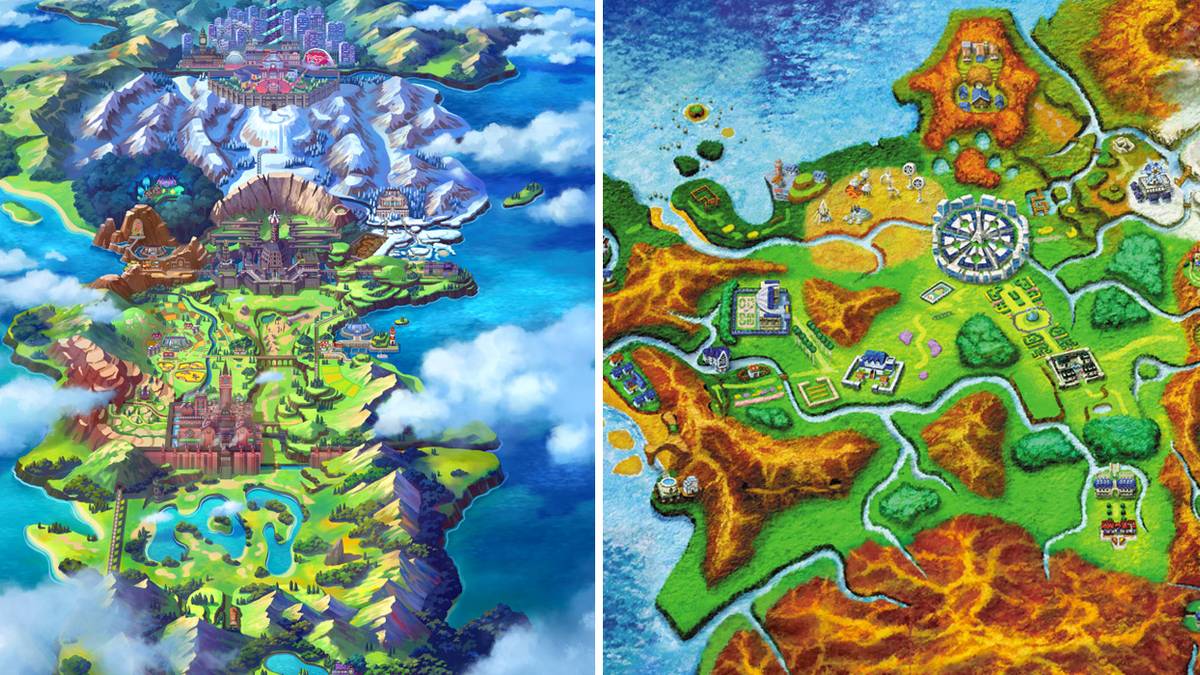 Every Mainline Region in the Pokemon Universe Explained