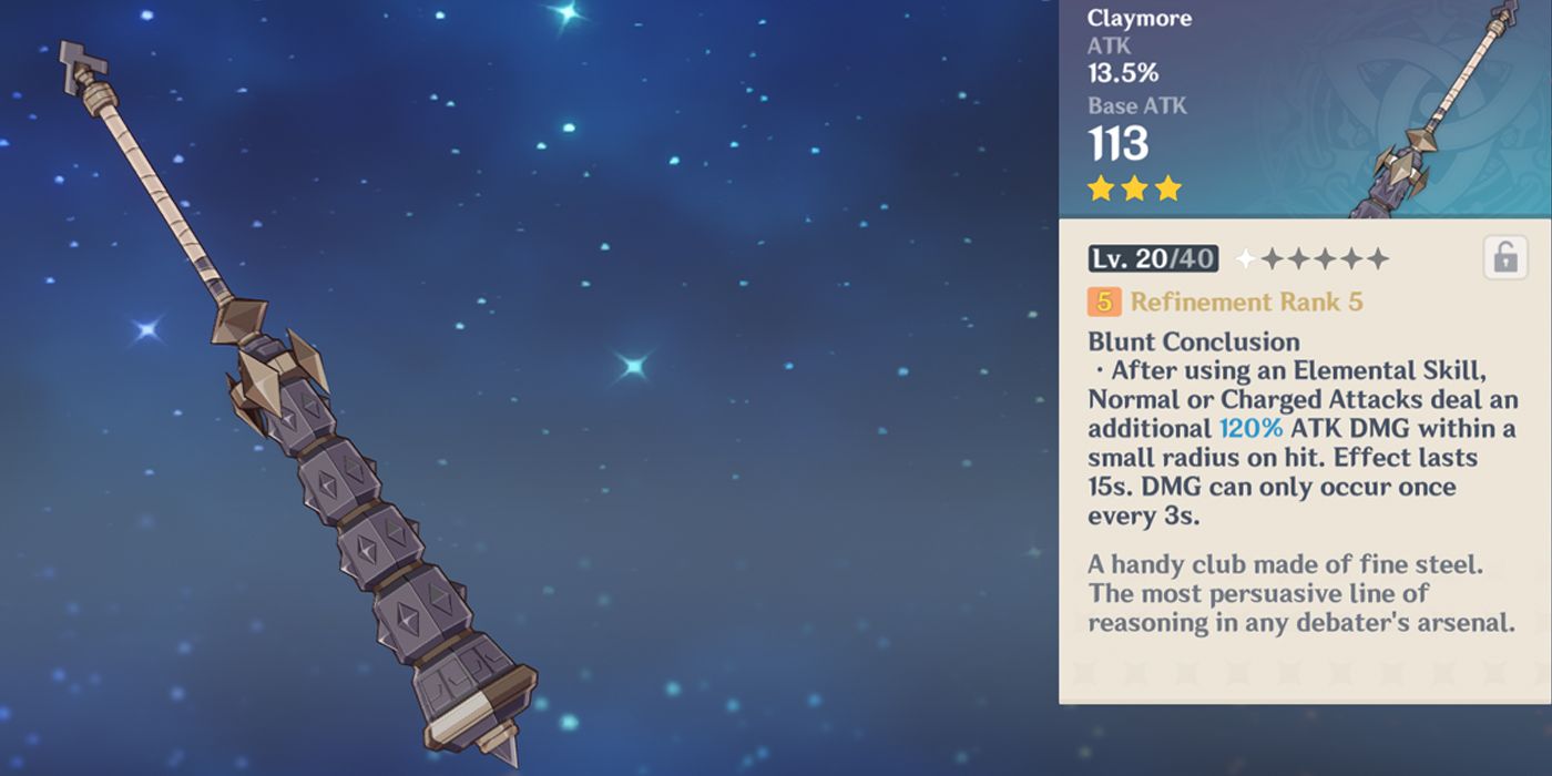 Best 3-Star Weapons In Genshin Impact