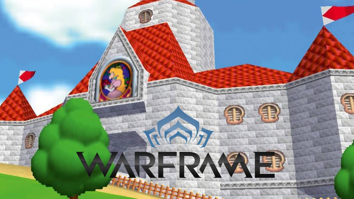 Super Mario 64 Peach Mario 64 Peach's Castle With Courtyard Diorama