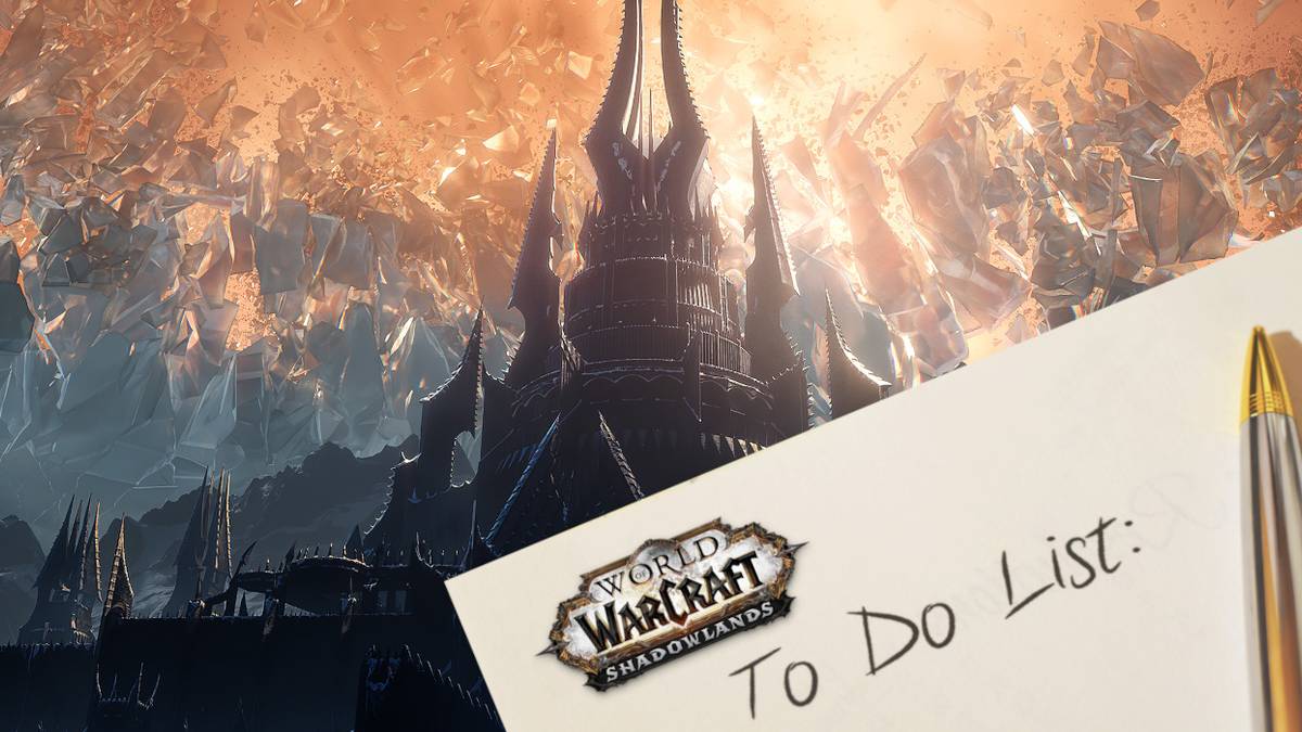 World of Warcraft: Shadowlands Weekly Checklist