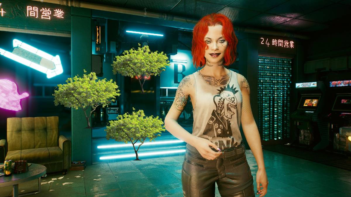Cyberpunk 2077 Glitch Covers Night City With Trees