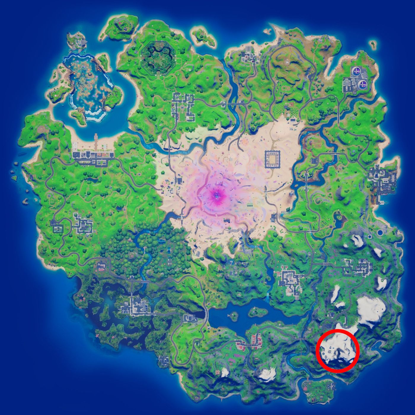 Fortnite: Where to Find Beskar Steel Where the Earth Meets the Sky