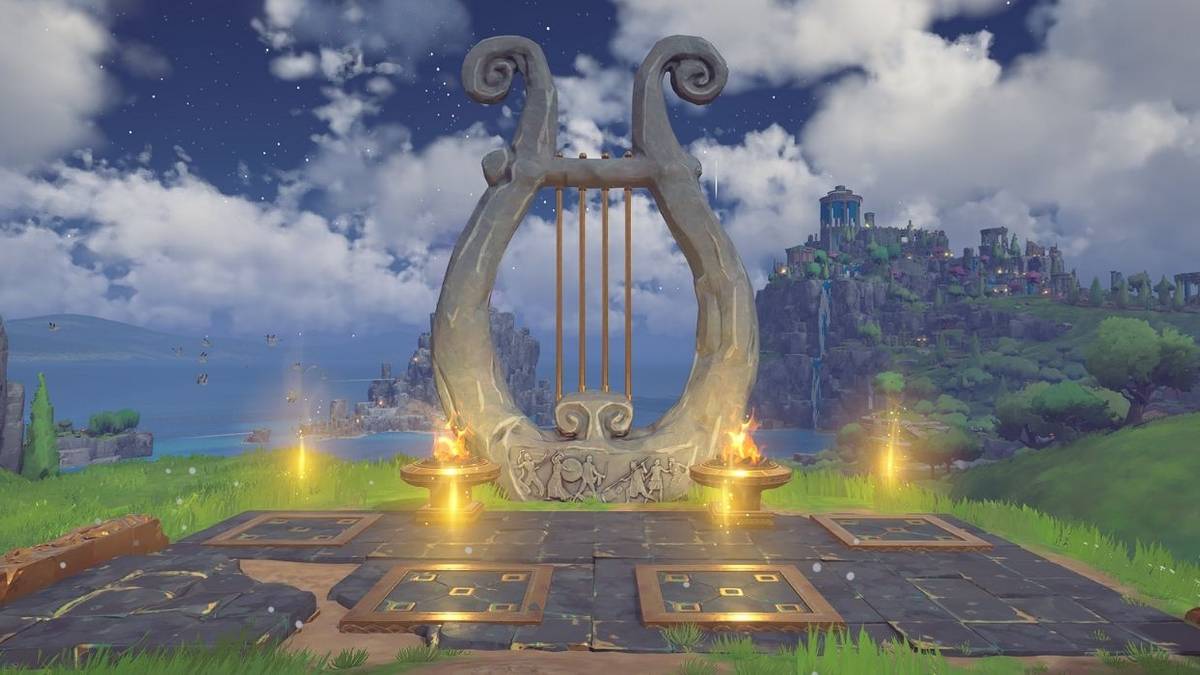 Immortals Fenyx Rising: All Big Lyre Myth Challenge Solutions