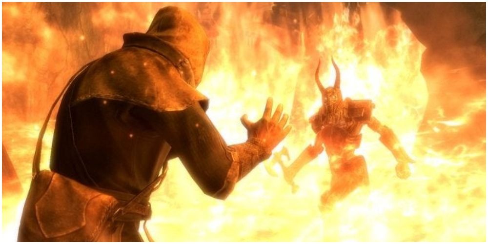 Skyrim: Best Fire Magic Skills & Spells