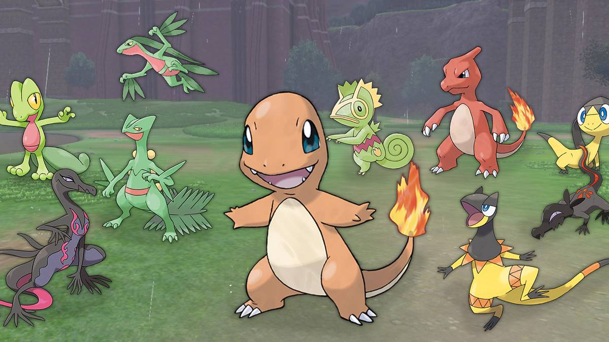 Lizard-Inspired Pokemon Have All the Scales and Skills