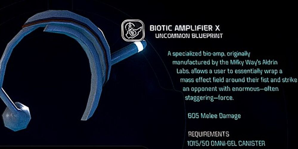 Mass Effect Andromeda: All Of The Melee Weapons, Ranked