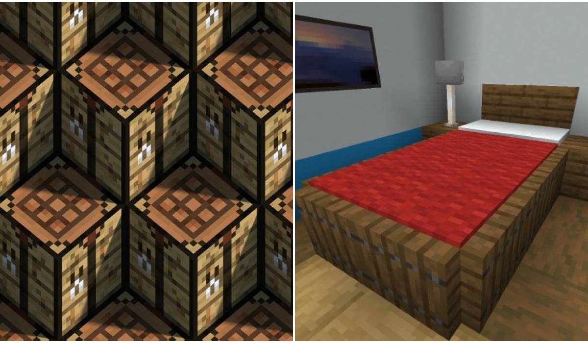 Minecraft Crafting Table Room