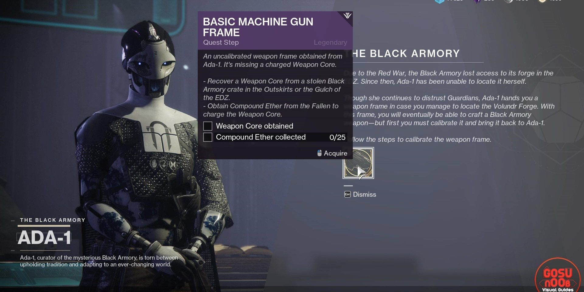 Destiny 2: How To Get A Weapon Core