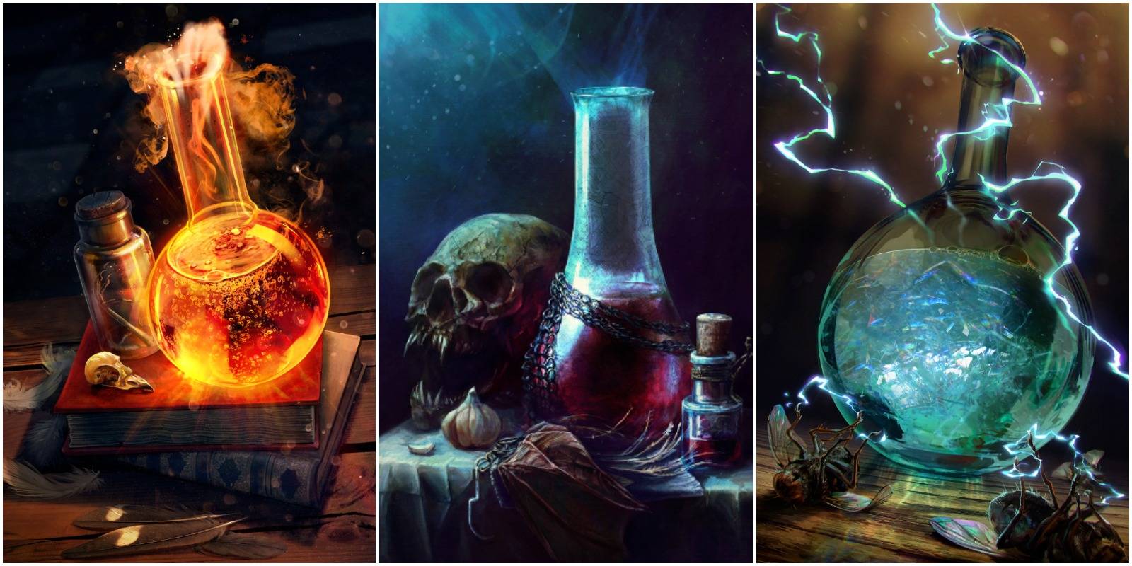 The Witcher 3: All Potions (& How To Use Them)