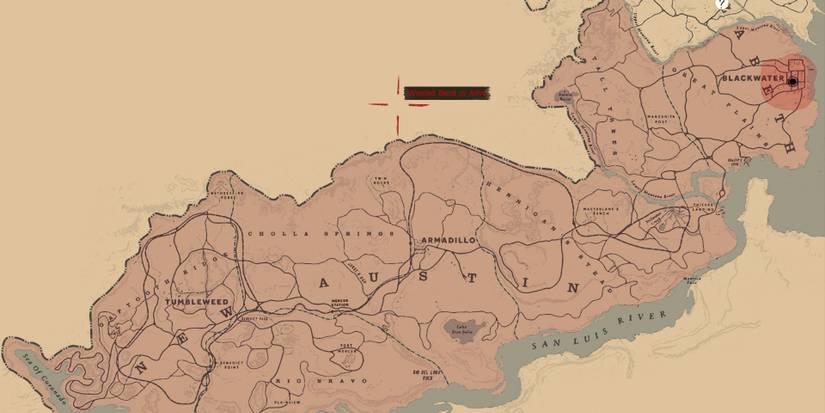 Red Dead Redemption 2: How To Find And Complete The Elemental Trail Map