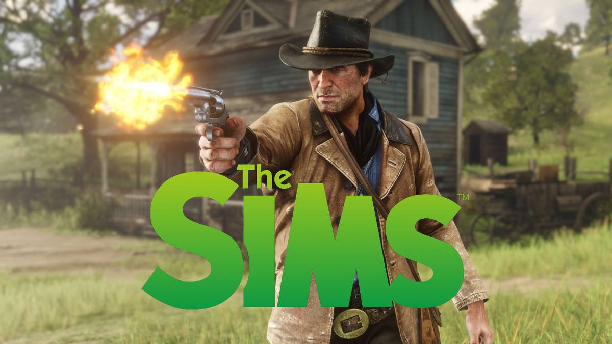 The Sims Player Shows Off Red Dead Arthur Creation