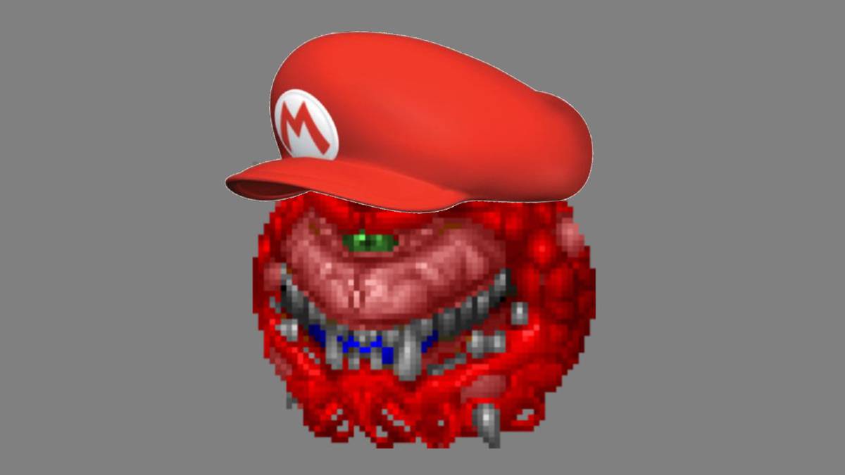 Doom Mod Gives Cacodemons Mario Legs