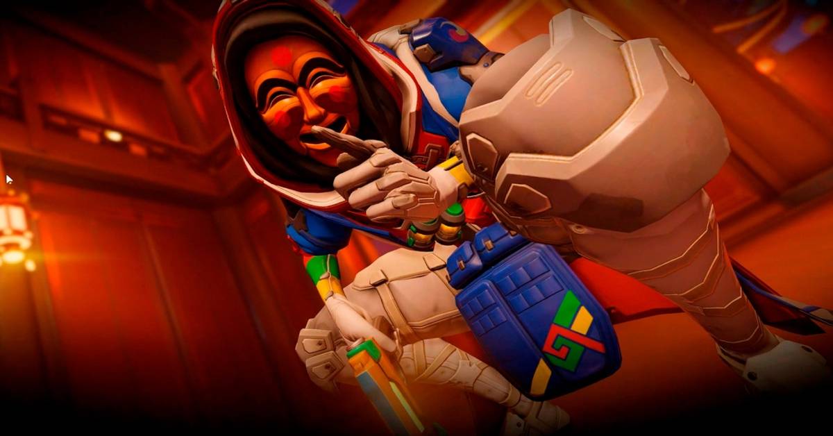 Overwatch Ana Red Skin