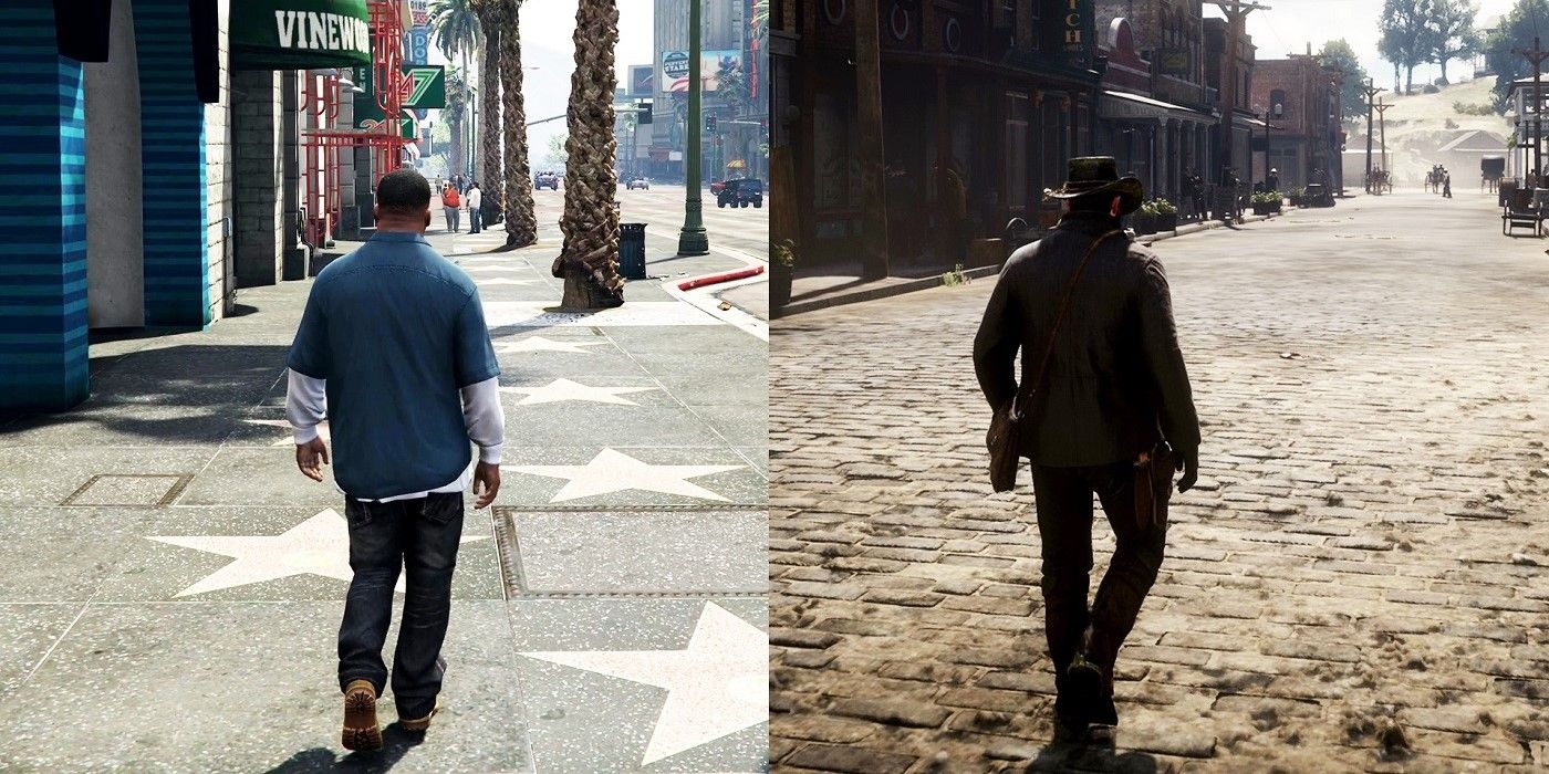 Red Dead Redemption 2 Uses Grand Theft Auto 5 Feature in Fan Video