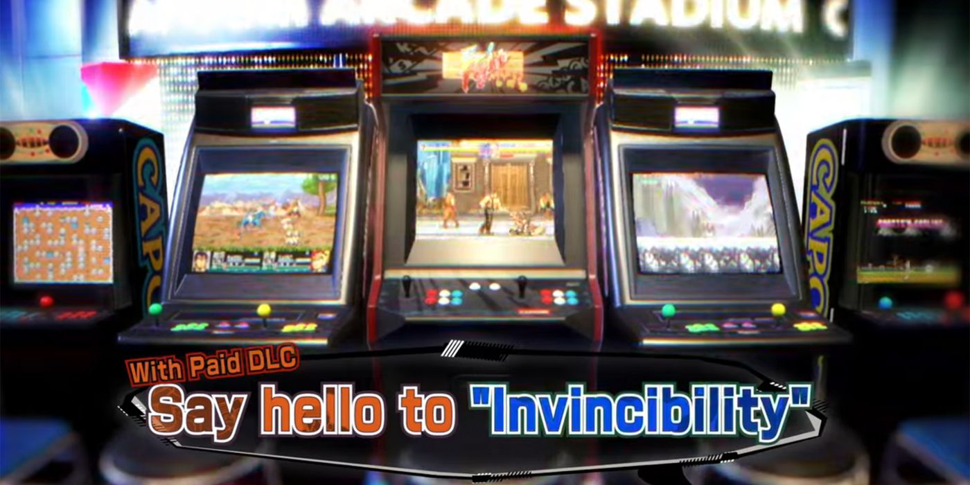 Capcom Arcade Stadium Will Sell Invincibility as Paid DLC