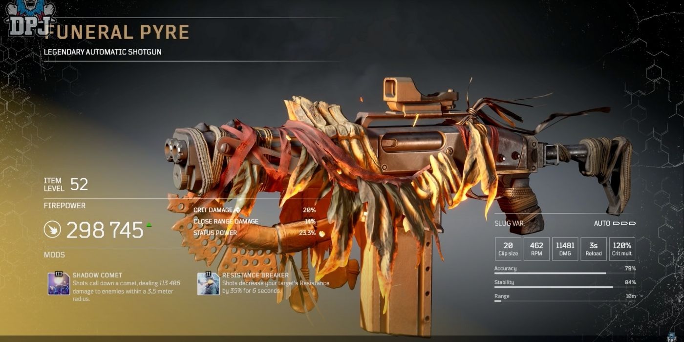 Outriders: Legendary Weapons List