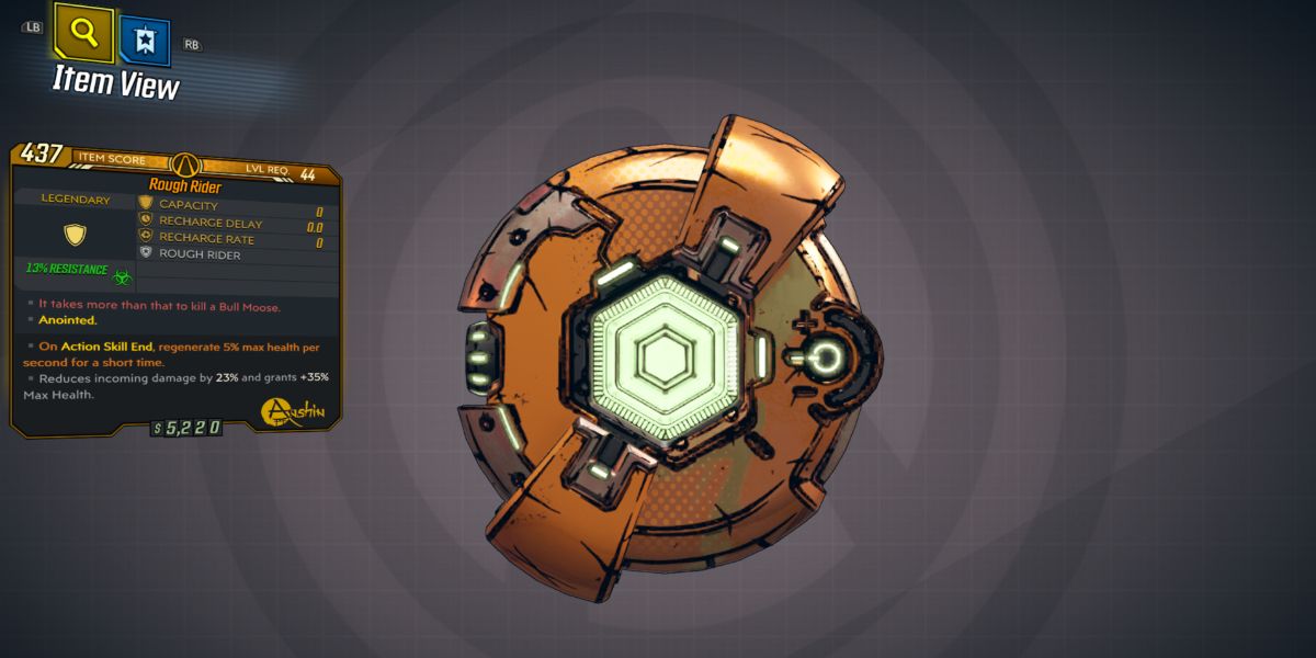 Borderlands 3: Where To Get The Rough Rider Shield (& Everything You ...