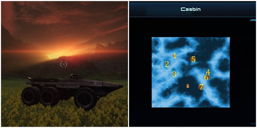 Mass Effect 1: All The Maps (With Everything Marked)