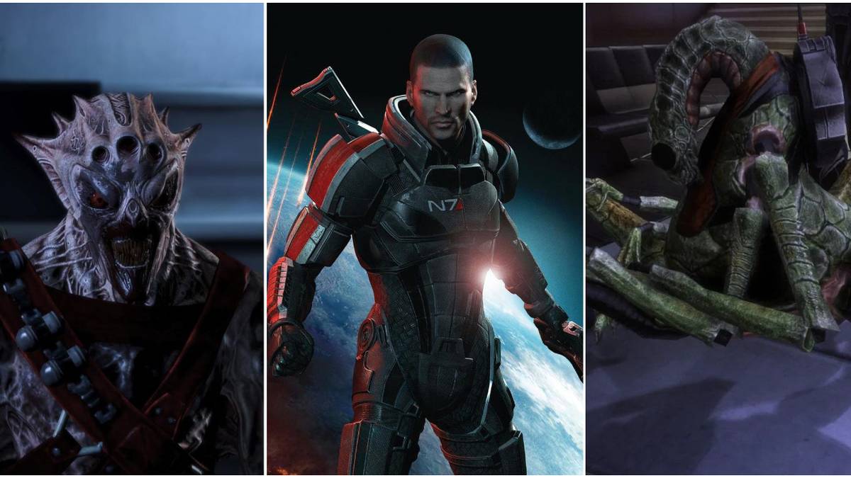 Every Mass Effect Race & Their Population Size