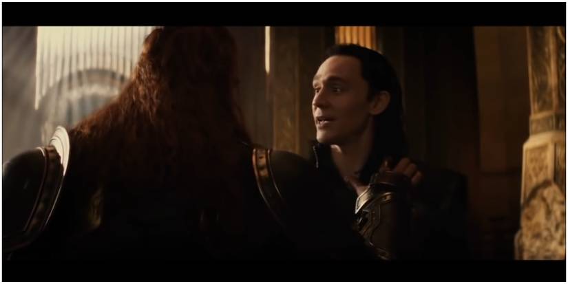 thor the dark world loki cuts thor's hand