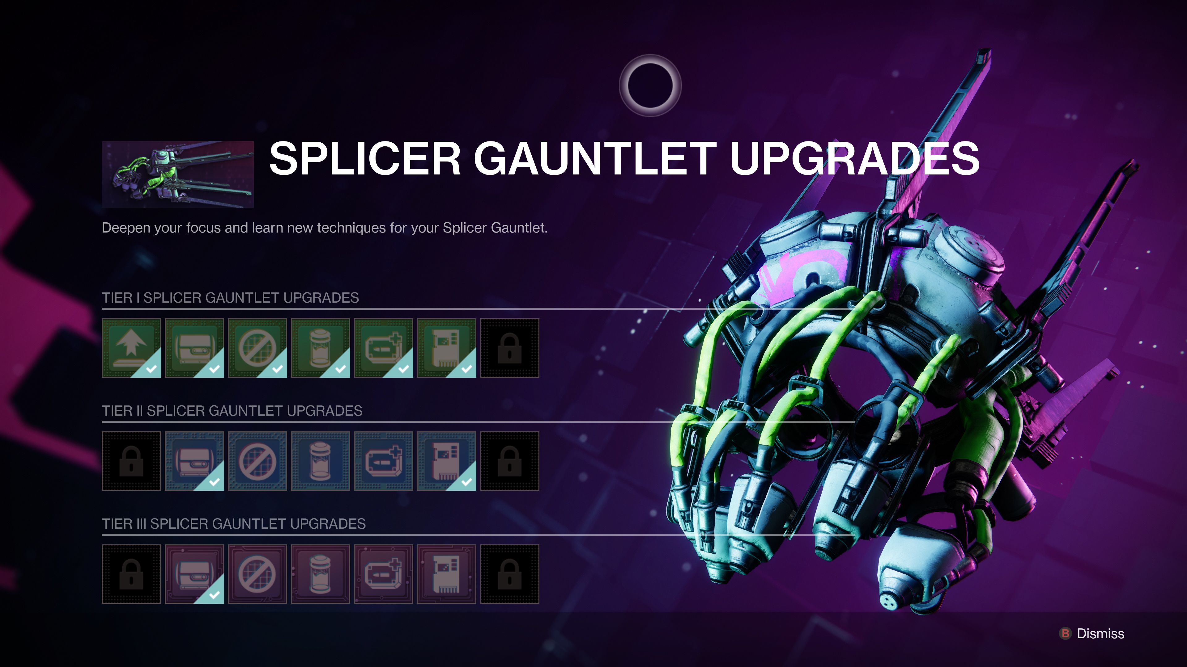 Destiny 2: Splicer Gauntlet Upgrades Explained