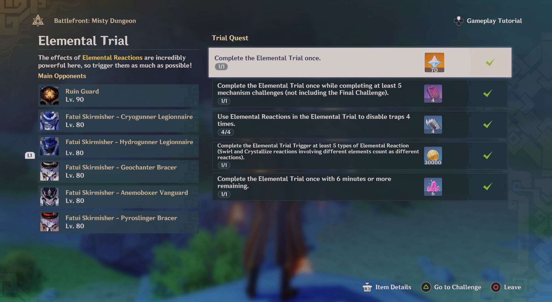 Genshin Impact: Elemental Trial Guide (Misty Dungeon)