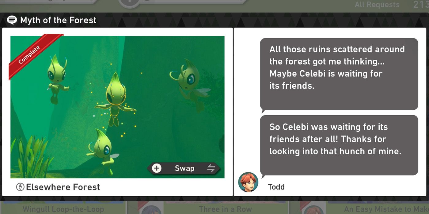 New Pokemon Snap: Every Request In Elsewhere Forest & How To Complete Them