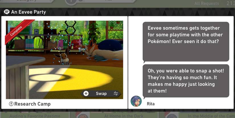 New Pokemon Snap: Every Request At The Research Camp & How To Complete Them